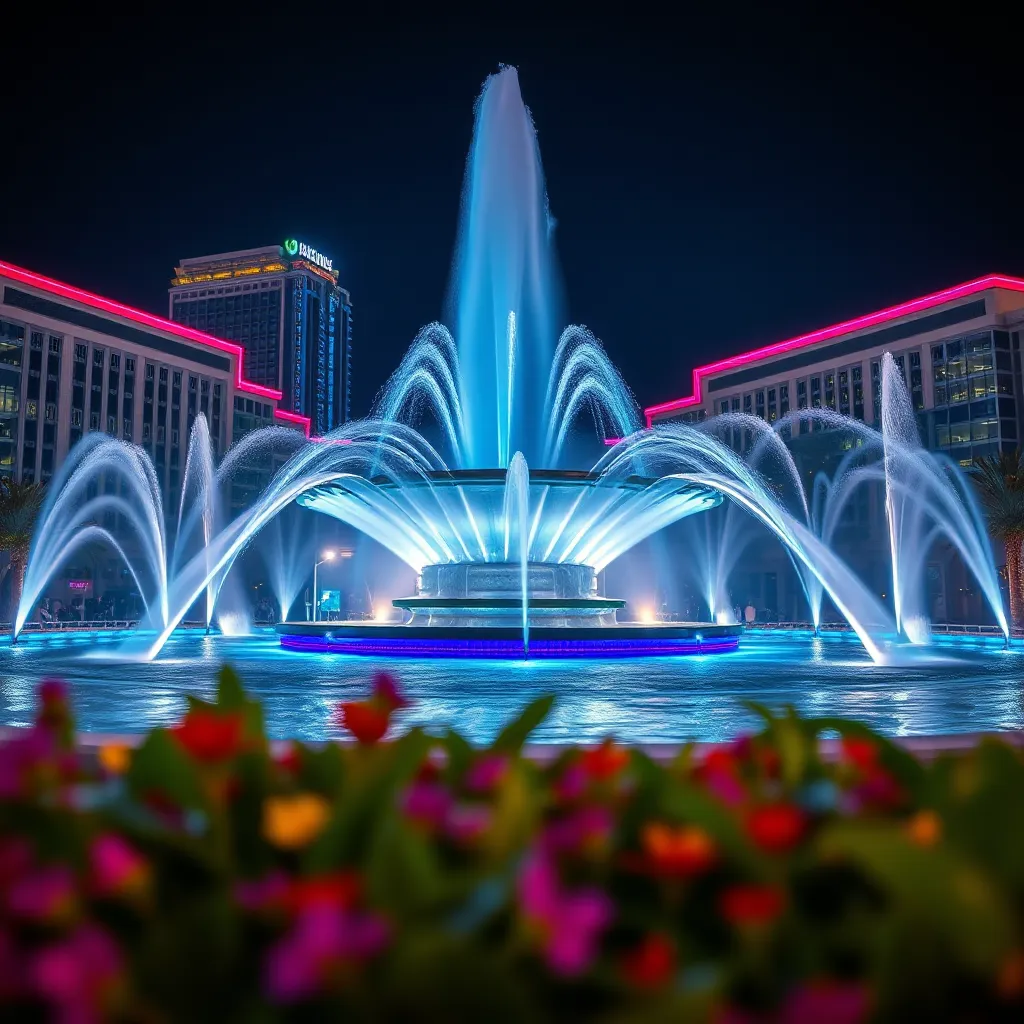 Discovering City Walk's Stunning Fountains