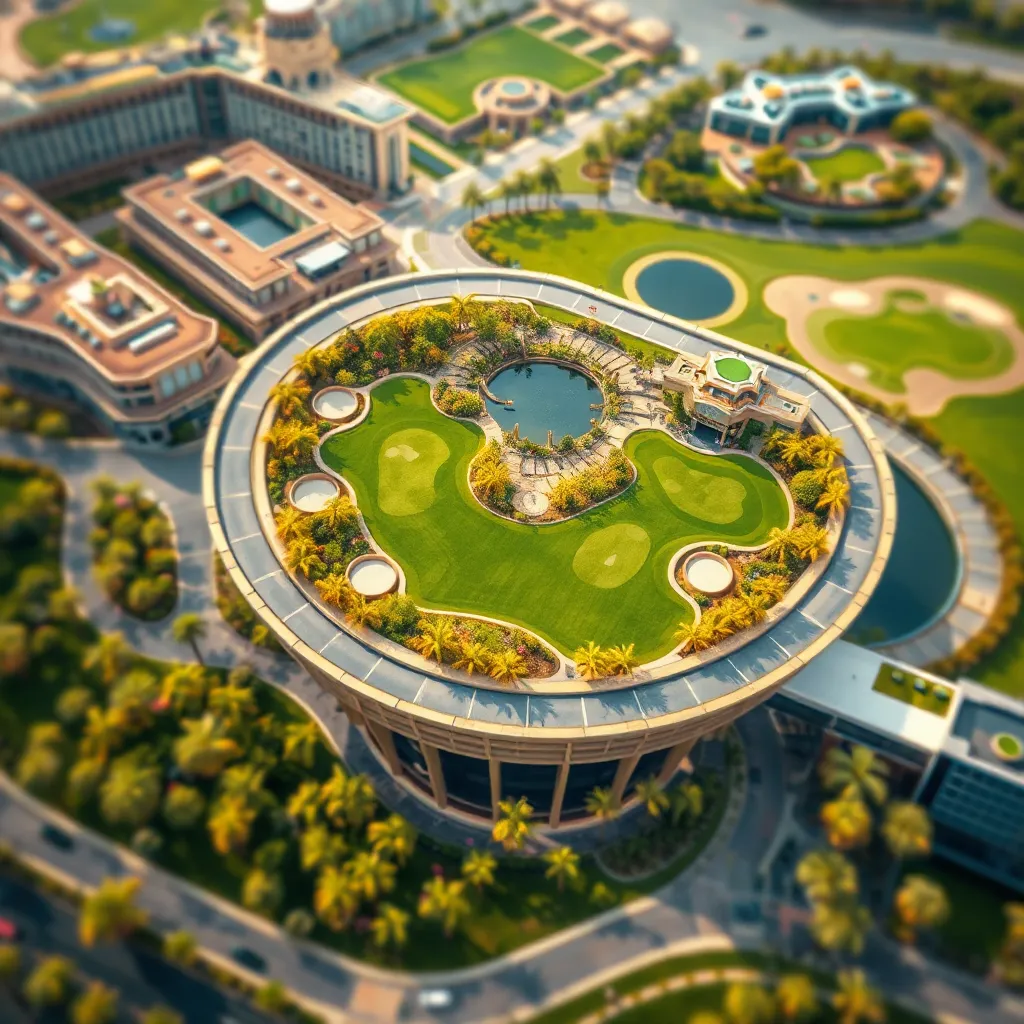 Explore the Emirates Golf Club in Dubai