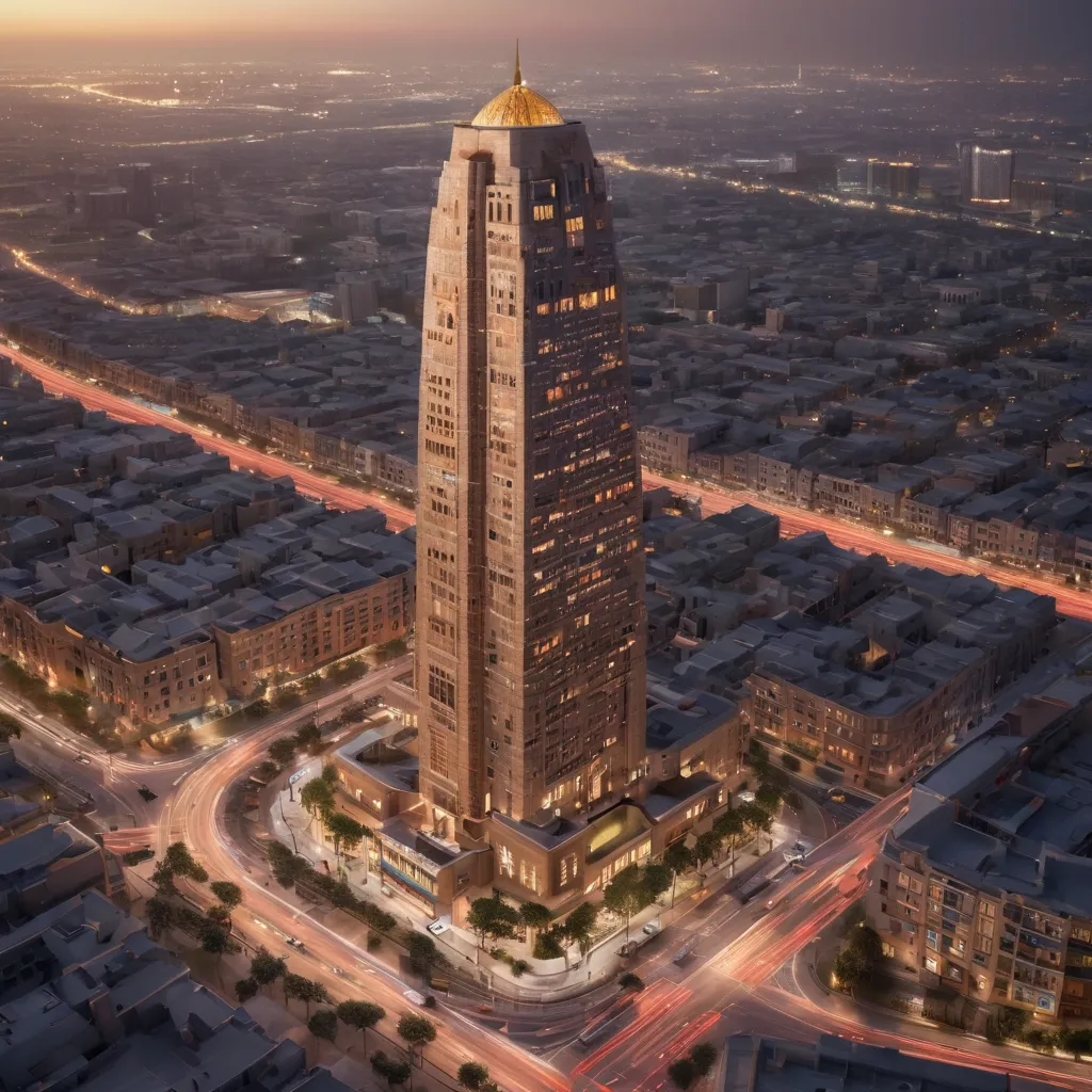 Discovering Al Safa Tower and Emirates Metro Station